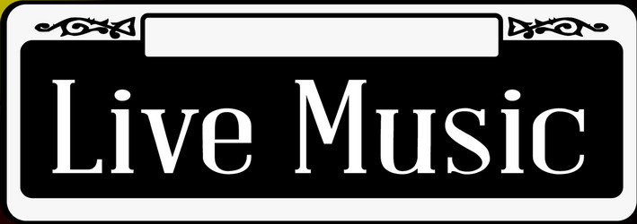 Music store sign Royalty Free Vector Image - VectorStock