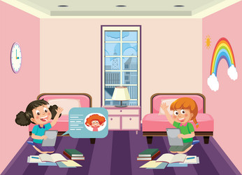 Kids Learning Cartoon Vector Images (over 100,000)