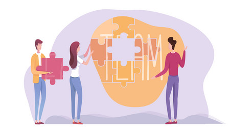 Teambuilding Cartoon Teamwork Vector Images (over 230)