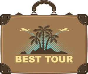 Best tour Royalty Free Vector Image - VectorStock