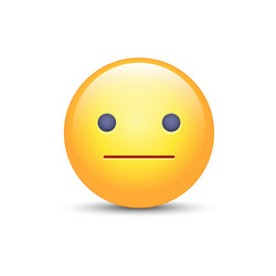 Emoji Neutral Expressionless Vector Images (56)