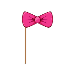 Class photo booth prop cartoon Royalty Free Vector Image