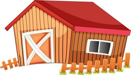 Barn door Royalty Free Vector Image - VectorStock