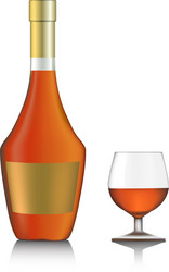 Logo for cognac Royalty Free Vector Image - VectorStock