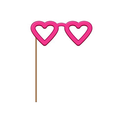 Class photo booth prop cartoon Royalty Free Vector Image