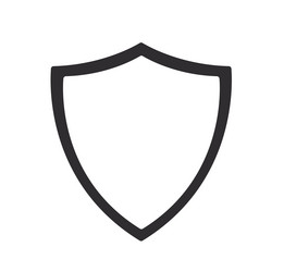 Shield guard and padlock Royalty Free Vector Image