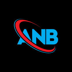Anb logo letter design Royalty Free Vector Image