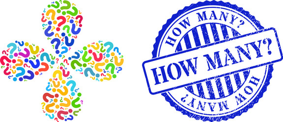 Know how grunge rubber imprint and question banner