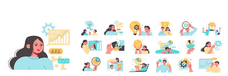 People Work Vector Images (over 500,000)