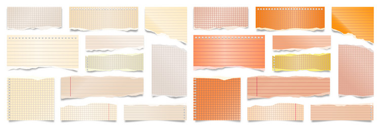 Notebook Paper Ripped Vector Images (over 1,900)