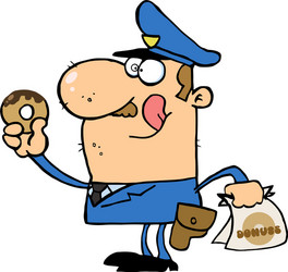 Cop Donut Vector Images (over 190)