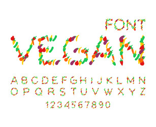 Vegetable Alphabet Vector Images (over 4,000)