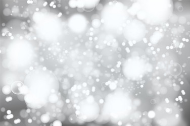 Silver bokeh lights background Royalty Free Vector Image