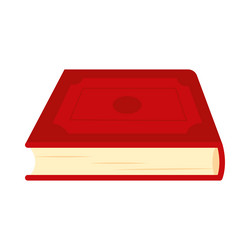Traditional quran book red Royalty Free Vector Image