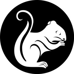 Microsoft edge browser brand logo symbol white Vector Image