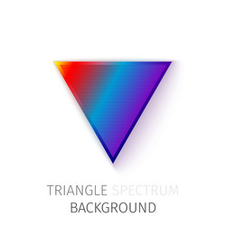 Abstract background color transparent triangles Vector Image