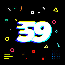 Number 59 Vector Images (over 400)