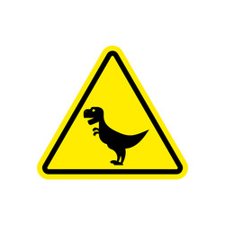 Dinosaur Warning Sign Vector Images (over 120)