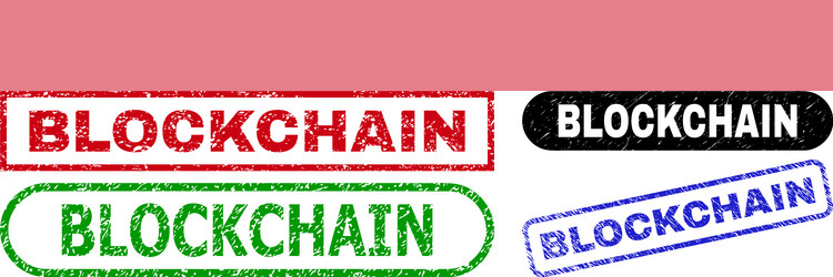 Blockchain Rubber Stamp Vector Images (over 240)