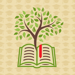 Tree of knowledge Royalty Free Vector Image - VectorStock