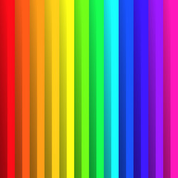 Folded paper in colors rainbow spectrum Royalty Free Vector