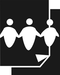 Paper document commitment teamwork together Vector Image