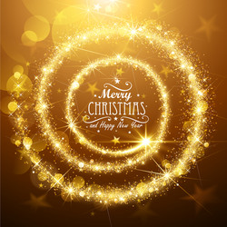 Golden magic star Royalty Free Vector Image - VectorStock