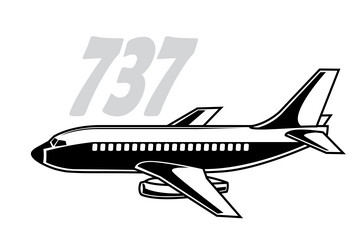 Boeing 737 Vector Images (10)