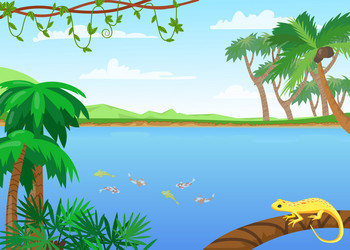 Lagoon Cartoon Vector Images (over 1,100)