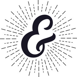 Ampersands Ampersand Script Vector Images (over 850)
