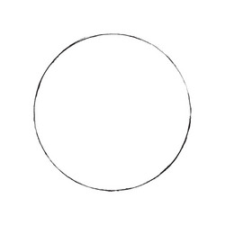 Thin circle frame Royalty Free Vector Image - VectorStock