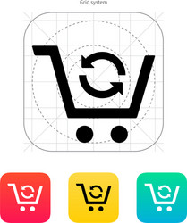 Create product concept icon Royalty Free Vector Image