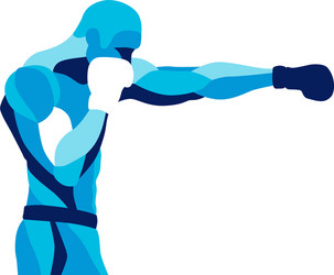 Trendy stylized movement archer sports archery Vector Image