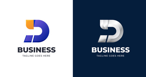 D Shape Logo Vector Images (over 40,000)