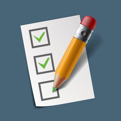 Simple apply check mark icon Royalty Free Vector Image