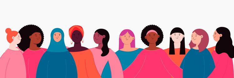 Diverse Women Vector Images (over 16,000)