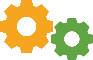 Work in progress icon design template Royalty Free Vector