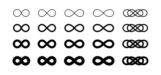 Double Infinity Symbol Vector Images (over 210)