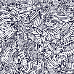 Seamless floral pattern Royalty Free Vector Image