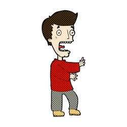Coward Cartoon Terrified Vector Images (29)
