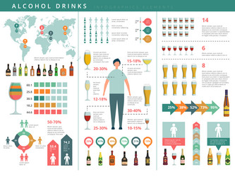 Alcohol Infographic Vector Images (over 10,000)