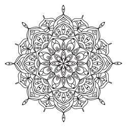 Free Chakra Coloring Pages