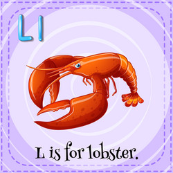 B blue glossy bright english letter kids font Vector Image