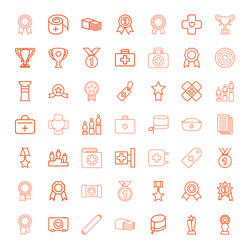 13 first icons Royalty Free Vector Image - VectorStock