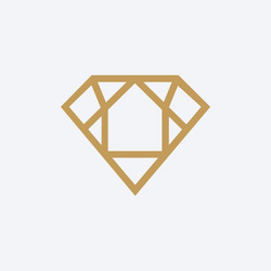 Data diamond digital pixel logo design template Vector Image