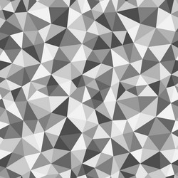 Abstract seamless rumpled triangular pattern Vector Image