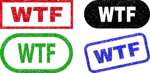 WTF Stamp Vector Images (57)
