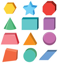 Doodle art for different shapes of hearts Vector Image