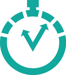 Timer logo Royalty Free Vector Image - VectorStock