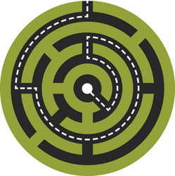 Labyrinth Royalty Free Vector Image - VectorStock